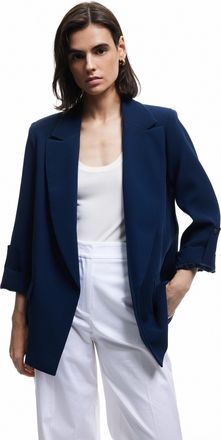 Koton JACKSACKEN Koton Oversize Blazerjacke mit Schalkragen