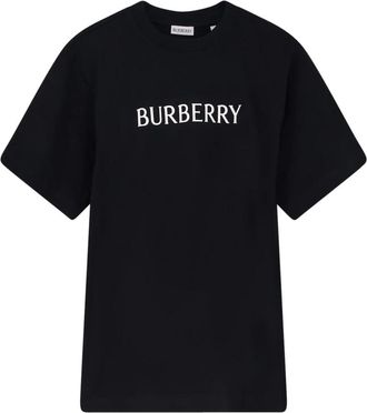 Burberry Homme, Tops, Noir, Taille: S T-Chemises