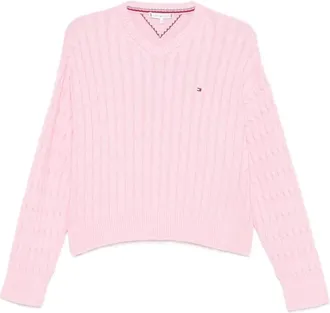 Tommy Hilfiger Femme, Pulls, Rose, Taille: 38 FR Tommy Hilfiger Sweaters Rose