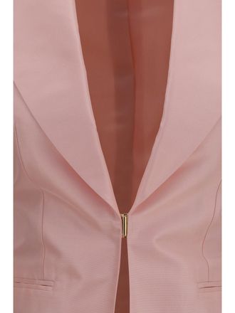 Gucci Silk Faille Blazer - Pink