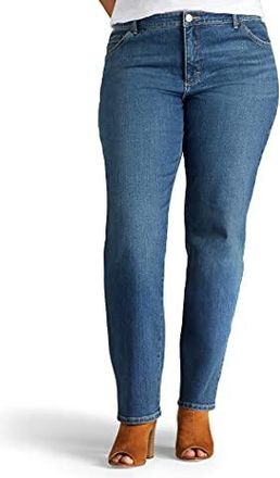 Lee Jean Monroe à Jambe Droite pour Femme Coupe décontractée, Seattle, XXL