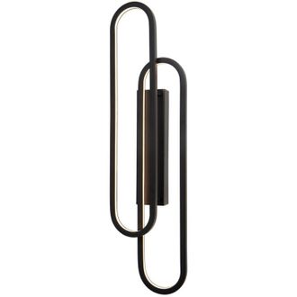 Lucide Applique murale led double 35w 2700k noire - lucide - thelma
