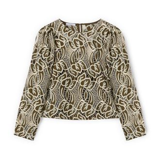 Motivi Sangallo Bluse - - Blouses & Shirts - Damen - Gr&uuml;n - XS