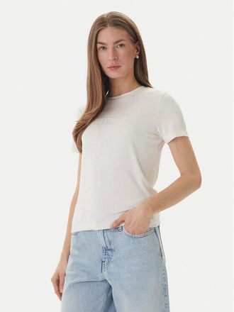 Guess T-Shirt O6GI00 KBF92 &Eacute;cru Regular Fit