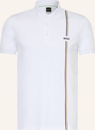 HUGO BOSS Funktions-Poloshirt Toc Game 3 weiss