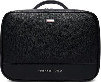 Tommy Hilfiger Kosmetiktasche Th Central Travel Washbag AM0AM14550 Schwarz