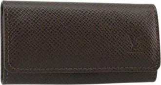 Louis Vuitton Pre-owned &Eacute;tui &agrave; cl&eacute;s - Femme - Pre-owned - Brun - Taille: ONE Size
