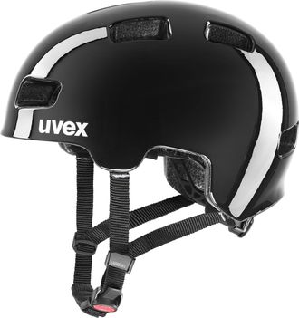 Uvex hlmt 4 - Leichter Fahrradhelm für Kinder - individuelle Größenanpassung - waschbare Innenausstattung - Black - 51-55 cm