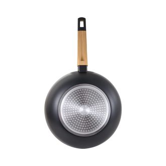 Bergner BG-34627-BK Earth Black Keine Stickpfanne, Aluminium, 1 Liter, schwarz