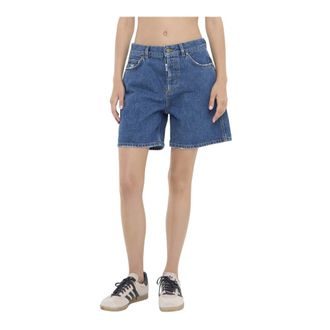 Ball Femme, Shorts, Bleu, Taille: W25 Shorts en jean & Knickers en bleu moyen