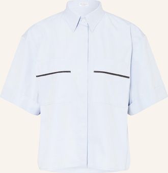 Brunello Cucinelli Brunello Cucinelli Hemdbluse Mit Schmucksteinen blau