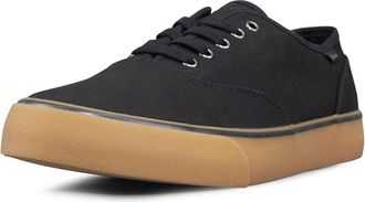 Lugz Herren Lear Classic Canvas Sneaker, Schwarz (Black/Gum), 42.5 EU