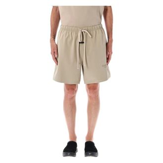 Fear of God Homme, Shorts, Beige, Taille: L Shorts de football en nylon sportif Timber