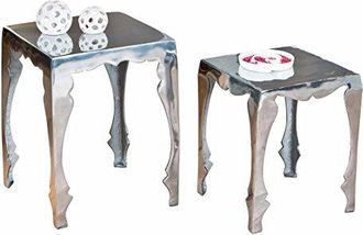 Inter Link SAS Beistelltisch-Set - Solta - Aluminium