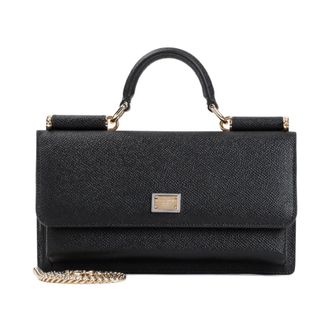 Dolce & Gabbana Dauphine Telefon Tasche in Schwarz - - Bags - Damen - Schwarzk - ONE SIZE
