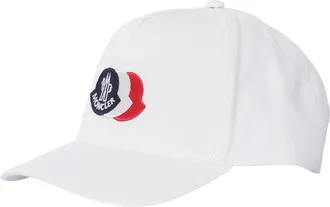 Moncler unisex, Accessoires, Blanc, Taille: L Cappello Baseball
