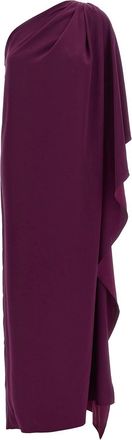Gianluca Capannolo Knielanges Kleid - Lila