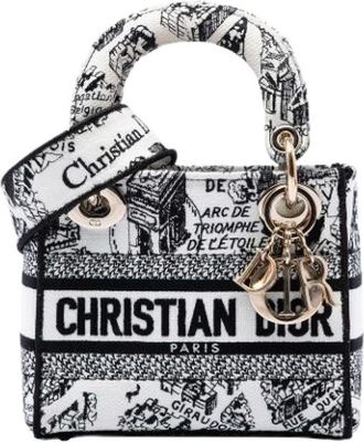 Dior Pre-owned Lady D-Lite - Femme - Pre-owned - Blanc - Taille: ONE Size