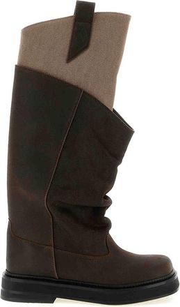 The Attico Stiefel - Braun