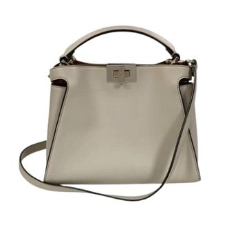 Fendi Pre-owned Peekaboo Iconic Essentially 2way Handbag - - Pre-owned - Damen - Grau - ONE SIZE