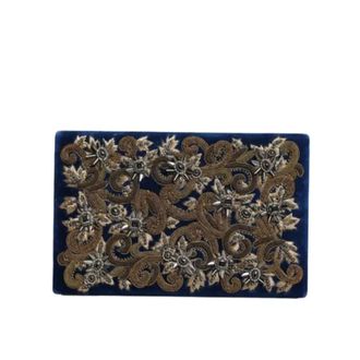 Dolce & Gabbana Pre-owned Stoff clutches - - Pre-owned - Damen - Blau - ONE SIZE