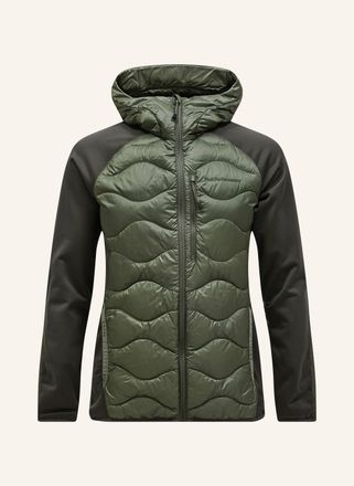 Peak Performance Hybrid-Daunenjacke Helium Hooded gruen