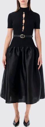 Self Portrait Kleid SELF-PORTRAIT Damen Farbe Schwarz