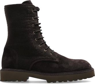 Max Mara Bottines en cuir - Femme - Chaussures - Brun - Taille: 39 EU