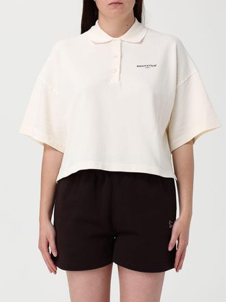 Maison Kitsun&eacute; Polo MAISON KITSUN&Eacute; Damen Farbe Beige