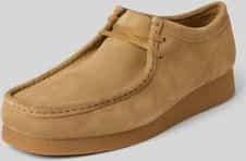 Clarks Mokassins aus Leder mit Gummisohle Modell Wallabee Evo