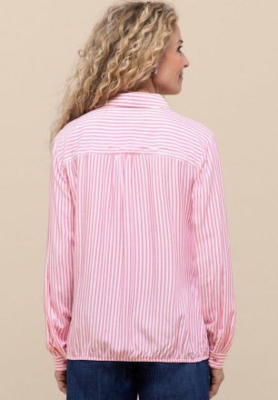 bianca Langarmbluse ANINA - Bluse Damen - Schlupfbluse - Hemdbluse - Gestreifte Viskosebl