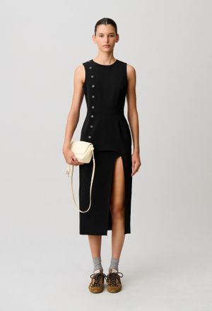 Claudie Pierlot Robe longue noire