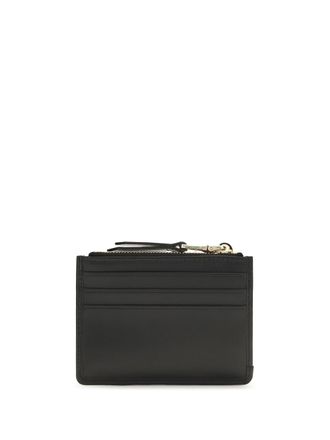 Miu Miu Womens Leather Wallet With Logo Black Lamb & Purses