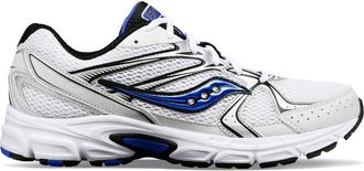 Saucony Unisex Ride Millenium U Running Shoes, White/Royal, 44.5 EU