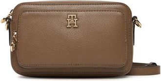 Tommy Hilfiger Handtasche Th Icon Camera Bag AW0AW18120 Braun