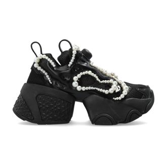 Comme Des Garçons Femme, Chaussures, Noir, Taille: 38 EU Instapump Fury Wingtip Baskets