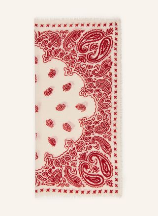 Mouleta Cashmere-Tuch rot