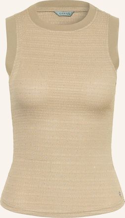 Guess Top Francine Mit Schmucksteinen gruen