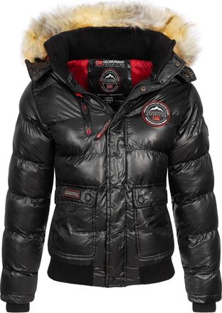 Geographical Norway Bugs Lady - Winterjacke Damen Warme Steppung Mann Herbst Winter - Warme Manteljacke leicht Kapuze - Daunenjacke Windstopper Langarm Polsterung - Fraue