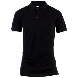 CAT Essentials Baumwoll-Polohemd f&uuml;r Herren in Schwarz