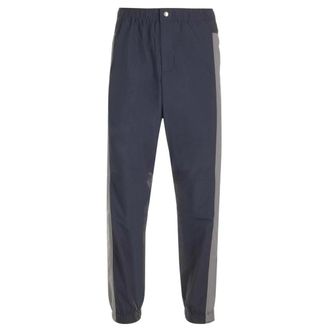 Maison Kitsun&eacute; Nylon Straight Hosen - - Trousers - Herren - Blau - W42