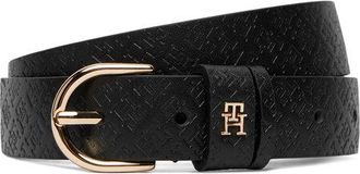 Tommy Hilfiger Dameng&uuml;rtel Ess Effortless 2.5 Go Mono AW0AW18856 Schwarz