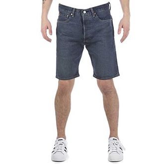 Levi's 501 Original Shorts Short en denim Homme, Bleu Eyes Break Short, 28W