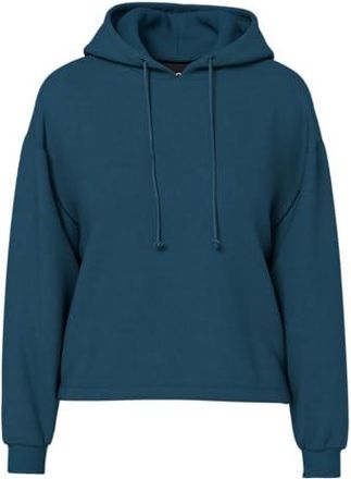 Pieces Bestseller A/S Sweat à Capuche Pcchilli Ls Noos BC pour Femme, Reflecting Pond, S