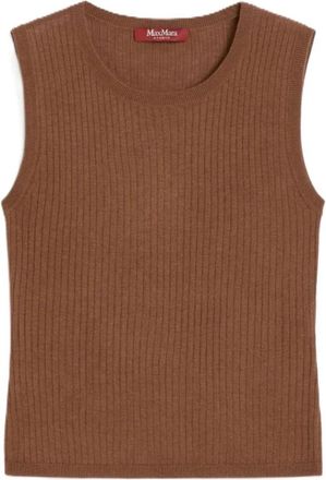 Max Mara Femme, Tops, Beige, Taille: 40 FR Abbozzi Top