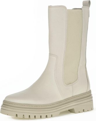 Gabor Damen Chelsea Boots, Frauen Stiefeletten,Wechselfußbett,Best Fitting,uebergangsstiefel,Schlupfstiefel,warm,Panna (Panna),37.5 EU / 4.5 UK