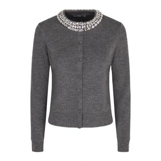 Veronica Beard Cardigan Daro - - Knitwear - Damen - Grau - XS
