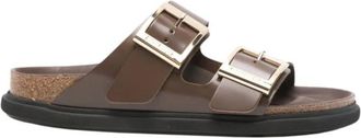 Birkenstock Femme, Chaussures, Brun, Taille: 38 EU Arizona Brown Slippers