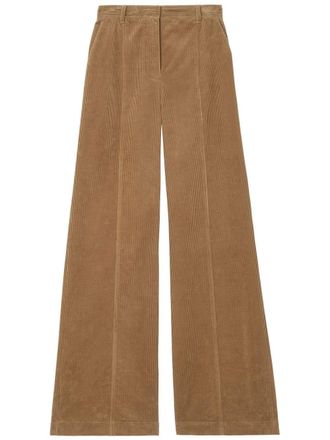 Burberry Cordhose mit weitem Bein - Braun