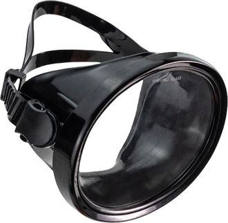 Generic Generische ovale Tauchmaske, Speerfischmaske, geh&auml;rtete Glaslinse, Einzellinse, Tauchmaske, beschlagfrei, Freitauch-Wassermaske, verstellbar f&uuml;r Unter
